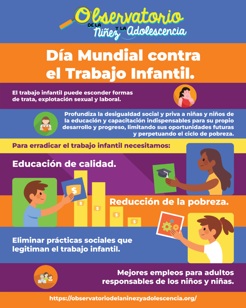 Día mundial contra el trabajo infantil – Observatorio de la niñez y ...